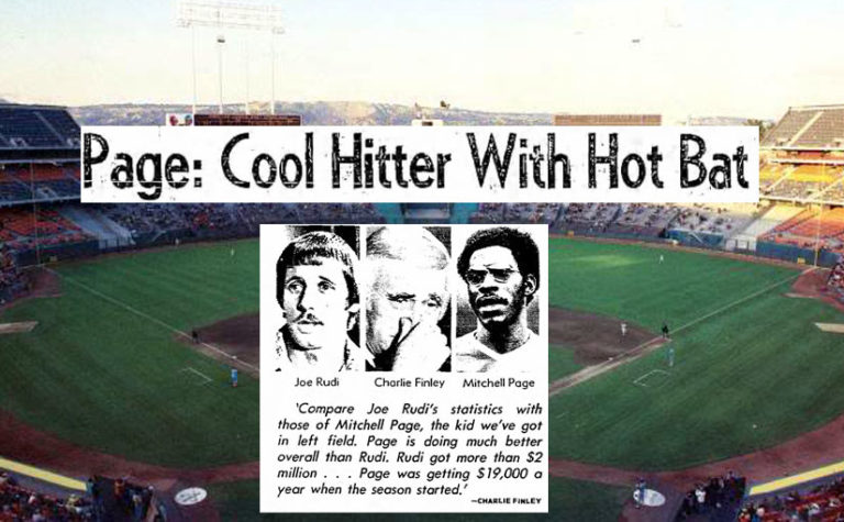 The Remarkable Rookie Year of Mitchell Page - 1980s Baseball