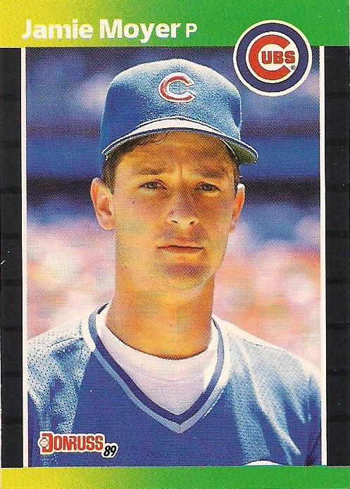 Jamie Moyer 1989 baseball card - 1980s Baseball
