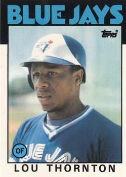 Lou Thornton Baseball Card 1986 - 1980s Baseball