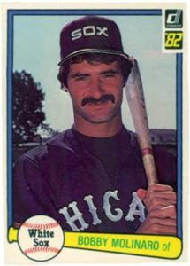 Bob Molinaro 1982 baseball card - 1980s Baseball
