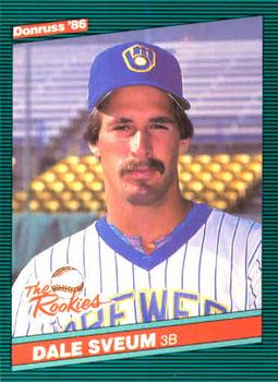 Dale Sveum 1986 baseball card - 1980s Baseball