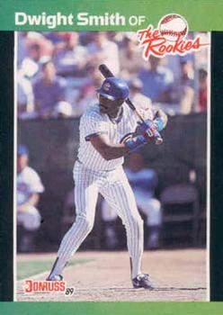 Dwight Smith 1989 baseball card - 1980s Baseball