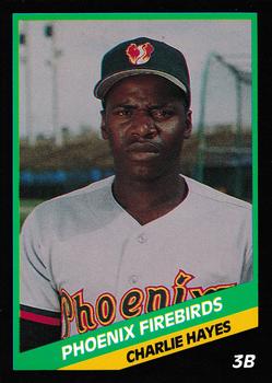 Charlie Hayes 1988 baseball card - 1980s Baseball