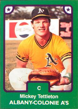 Mickey Tettleton 1984 baseball card - 1980s Baseball