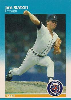 Jim Slaton 1987 baseball card - 1980s Baseball
