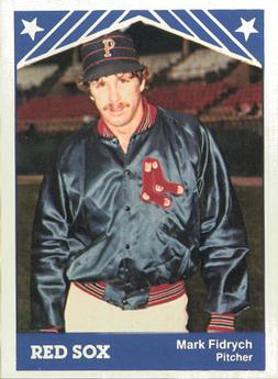 Mark Fidrych 1983 minor league baseball card - 1980s Baseball