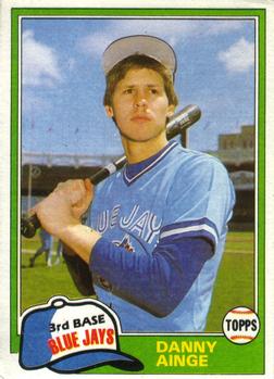 Danny Ainge 1981 Topps Traded Baseball Card - 1980s Baseball