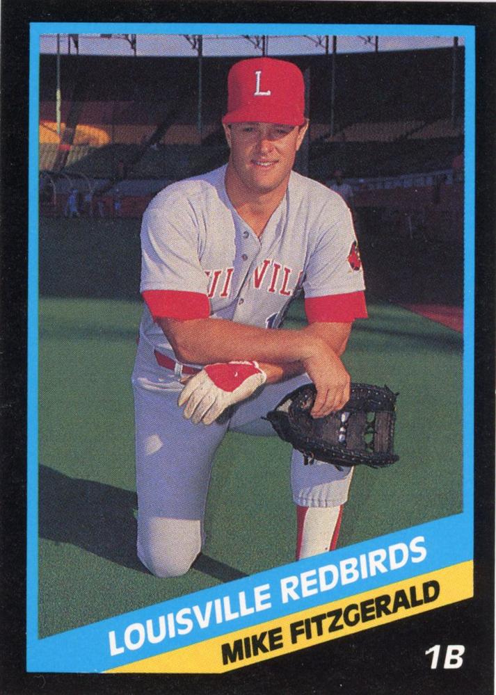 Mike Fitzgerald 1988 minor league baseball card - 1980s Baseball