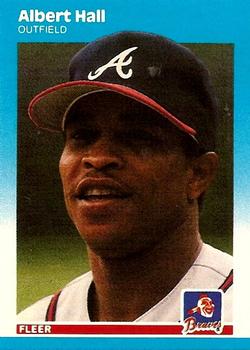 ALbert Hall 1987 Topps Baseball Card - 1980s Baseball