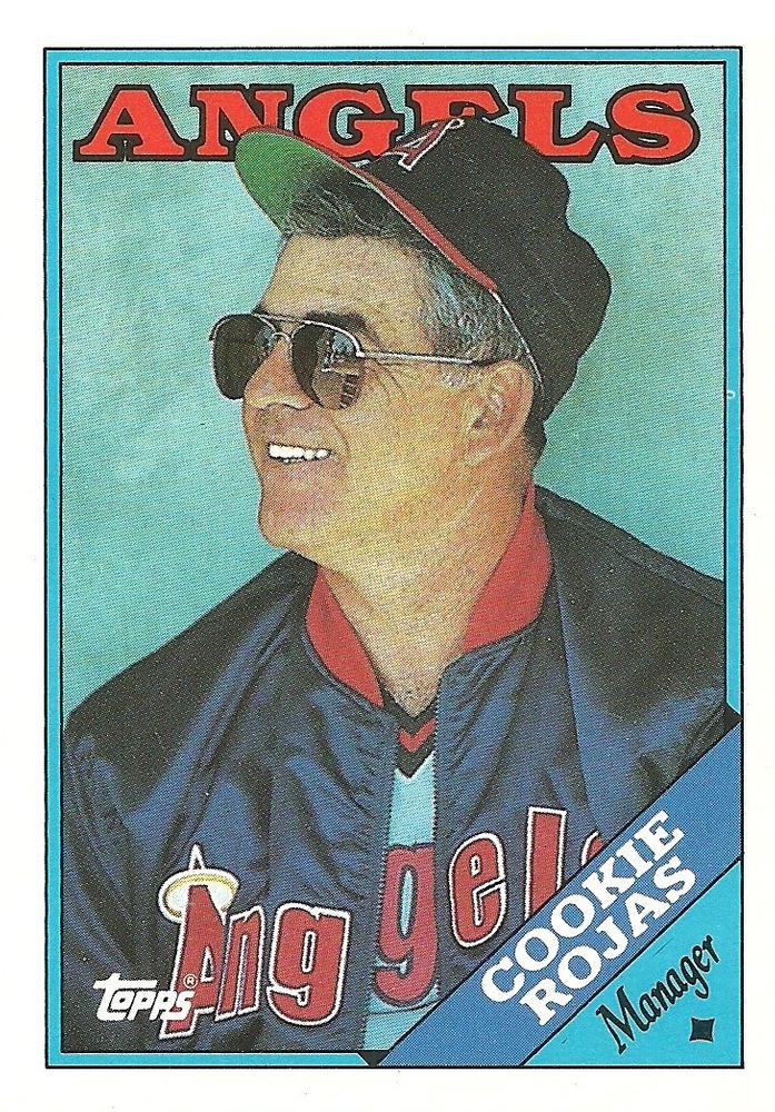 Cookie Rojas 1988 Topps Baseball Card - 1980s Baseball Cookie Rojas 1988 Topps Baseball Card - 1980s Baseball