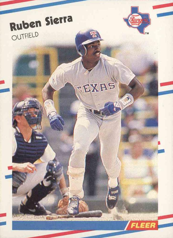 Ruben Sierra Baseball Card
