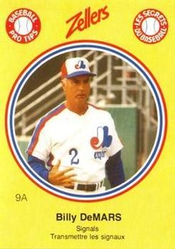 Billy DeMars 1982 baseball card - 1980s Baseball